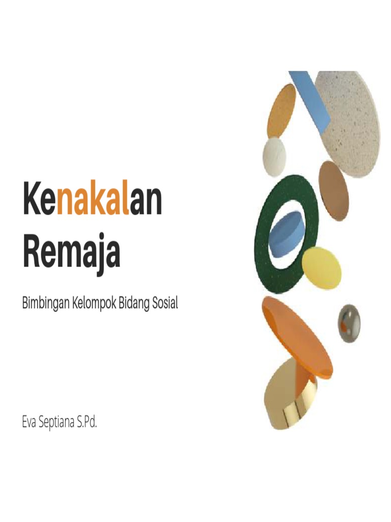 Bimbingan Kelompok: Kenakalan Remaja | PDF