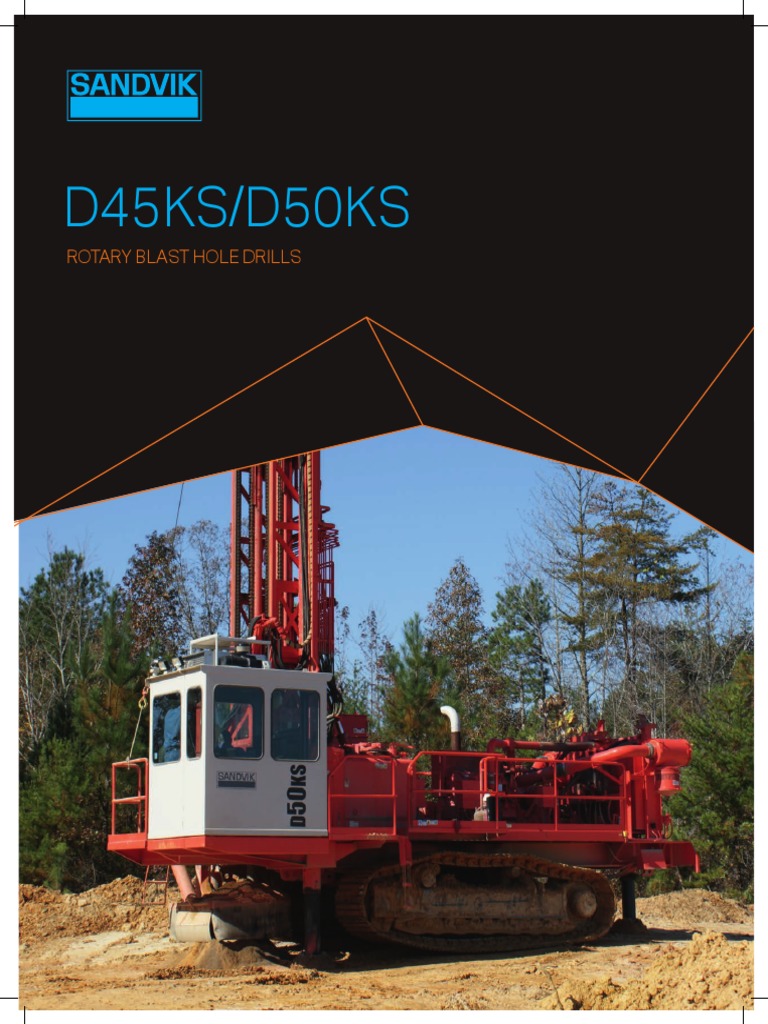 d45ks d50ks Brochure English | PDF | Drilling | Engines