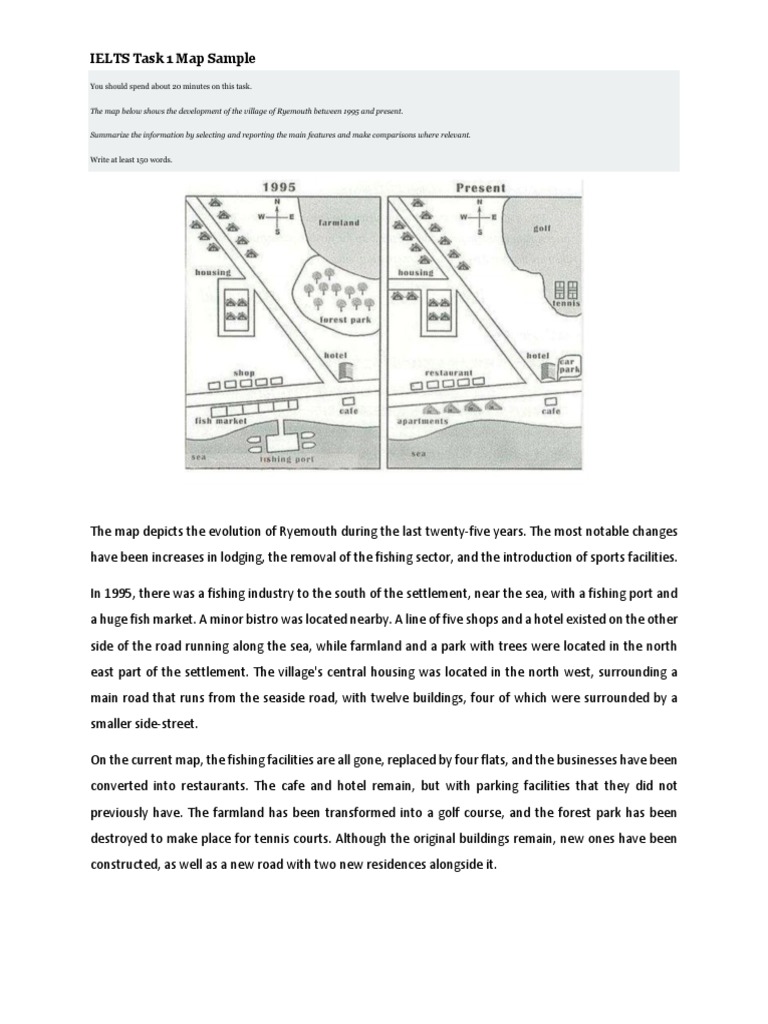 Ryemouth Village Map Evolution 1995-2020 | PDF