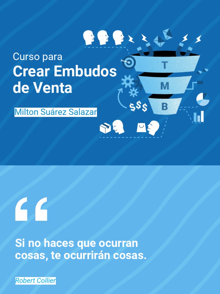 Slides Crear Embudos de Venta | PDF | Marketing | Motivación