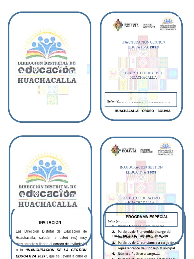 Invitacion Inauguracion | PDF