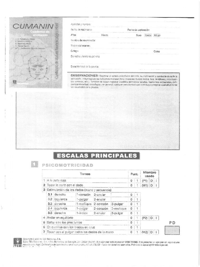 Cumanin Cuadernillo | PDF
