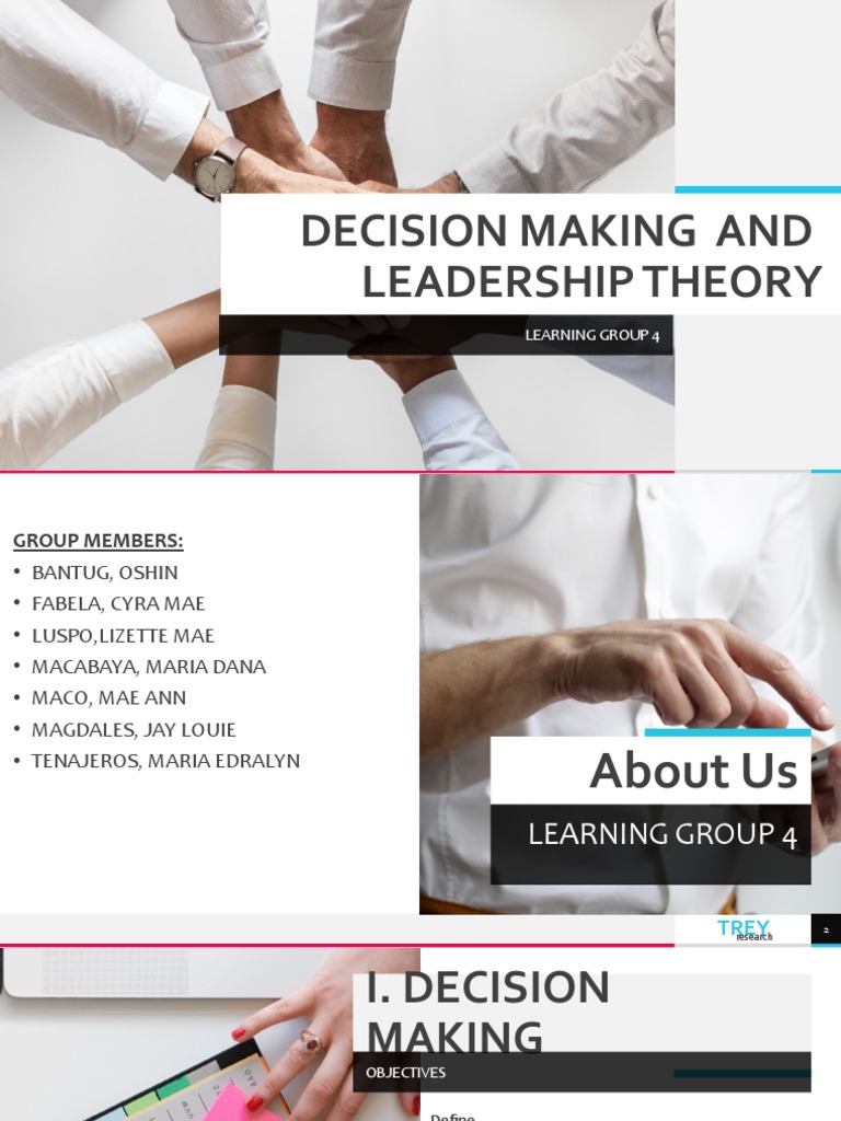Decision Making and Leadership Theory | Download Free PDF | Leadership ...