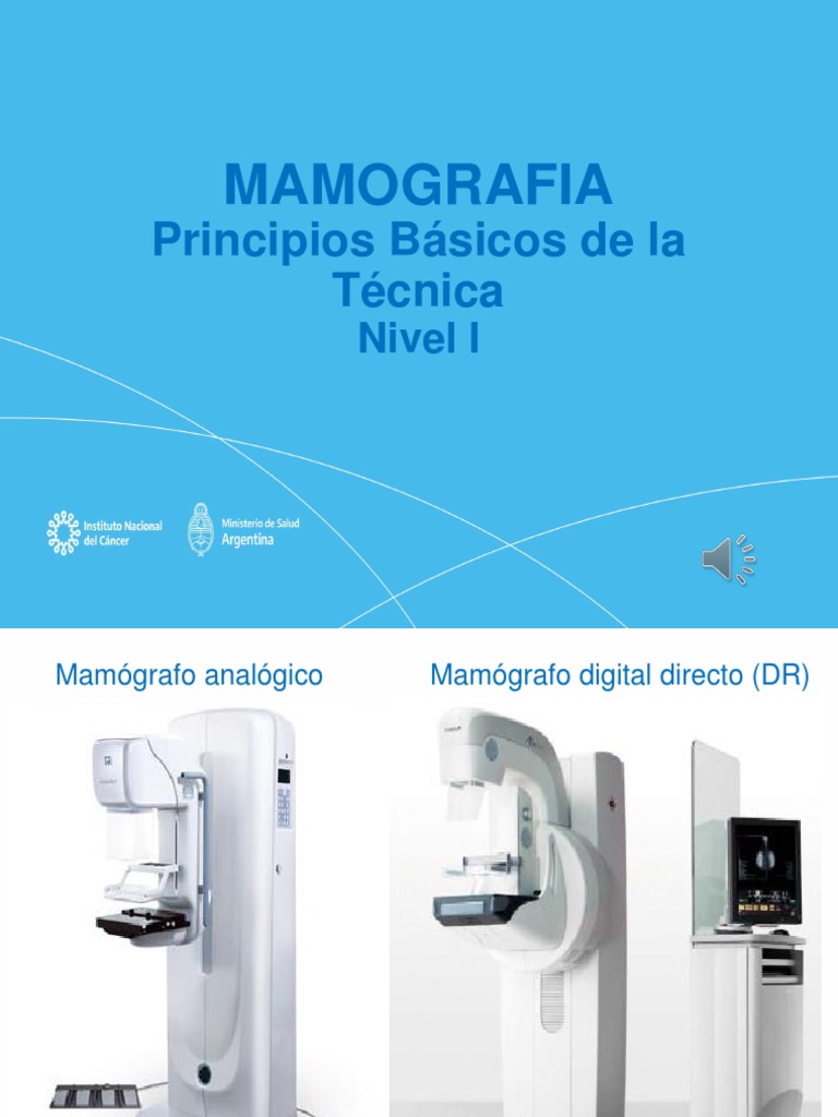 Partes y componentes del mamógrafo | PDF