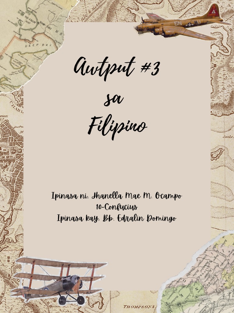 Awtput 3 Sa Filipino | PDF