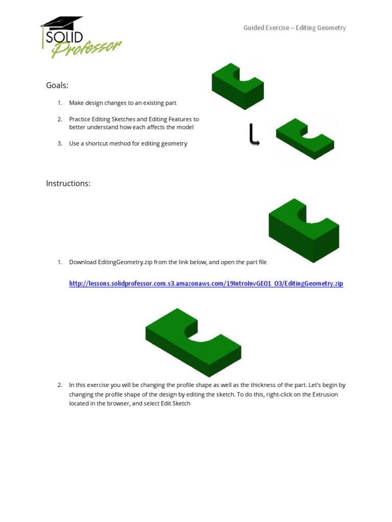 Editing Geometry | PDF