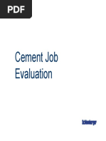 Cement Evaluation CAST-CBL Halliburton | PDF | Casing (Borehole) | Ultrasound
