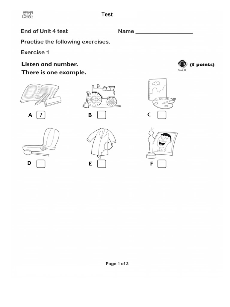 NM 1 - Test Foundation 2B Unit 4-6 | PDF