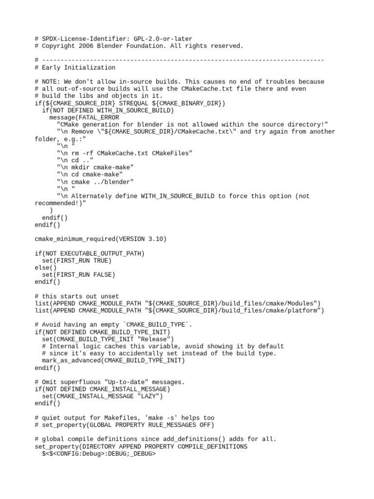 CMake Lists | Download Free PDF | Library (Computing) | Software Development