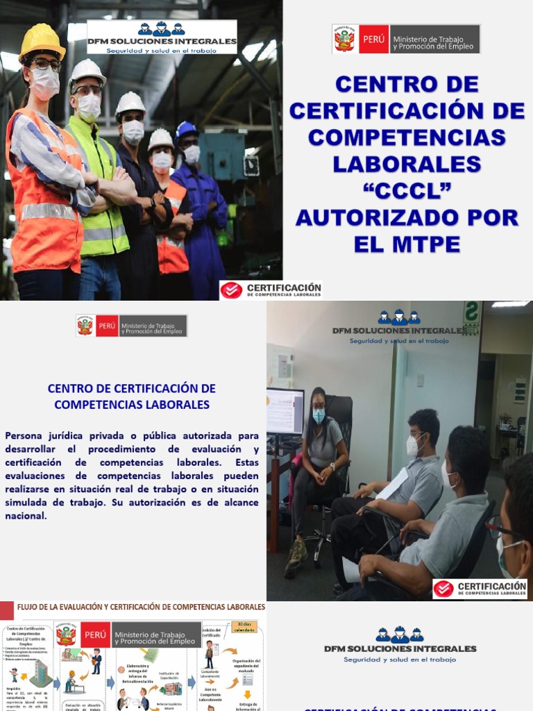 Certificación de Competencias Laborales CCCL | PDF