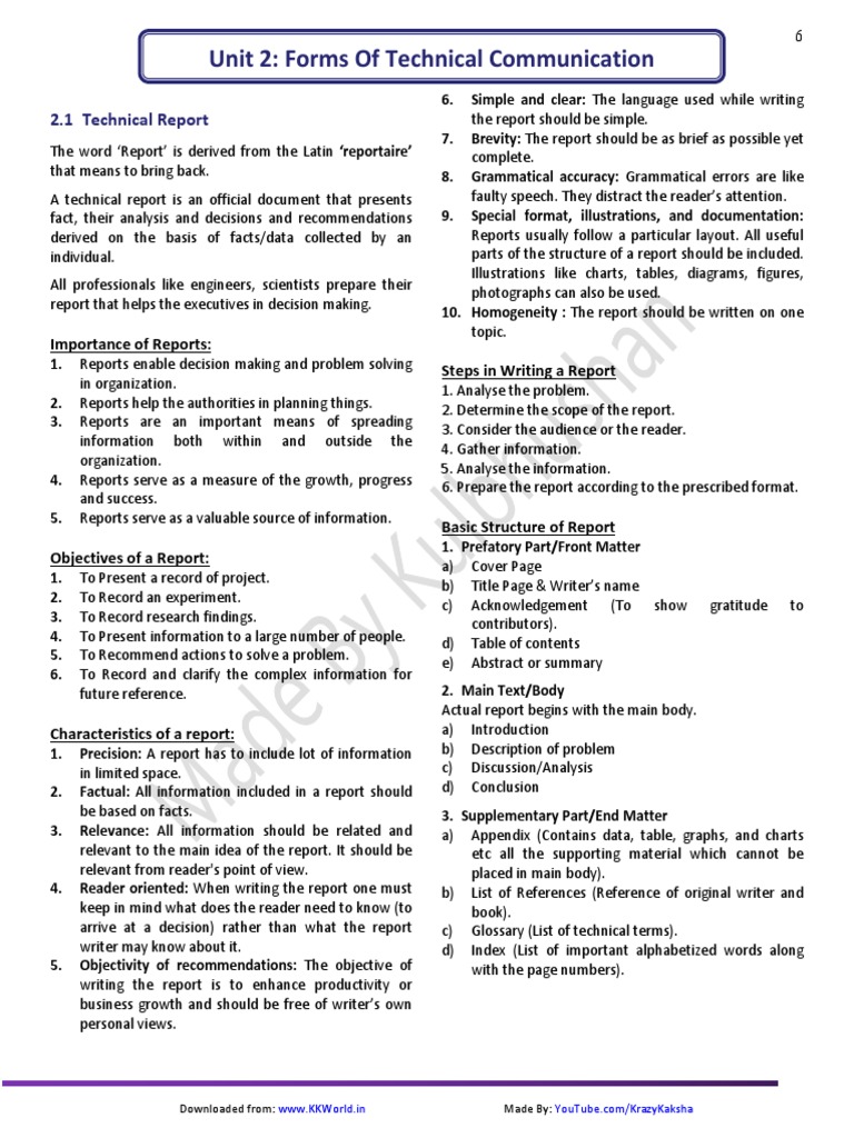Technical Report Essentials | PDF | Abstract (Summary) | Data