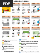 Calendario Académico UTH 2025 | PDF