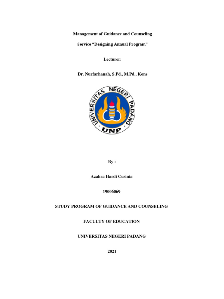 Merancang Program Tahunan BK | PDF