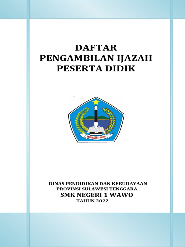 Pengambilan Ijazah SMK Negeri 1 Wawo | PDF