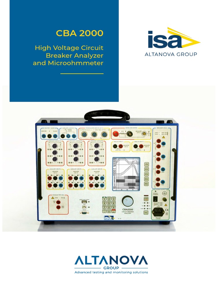 Cba 2000 en | PDF | Electrical Connector | Mains Electricity