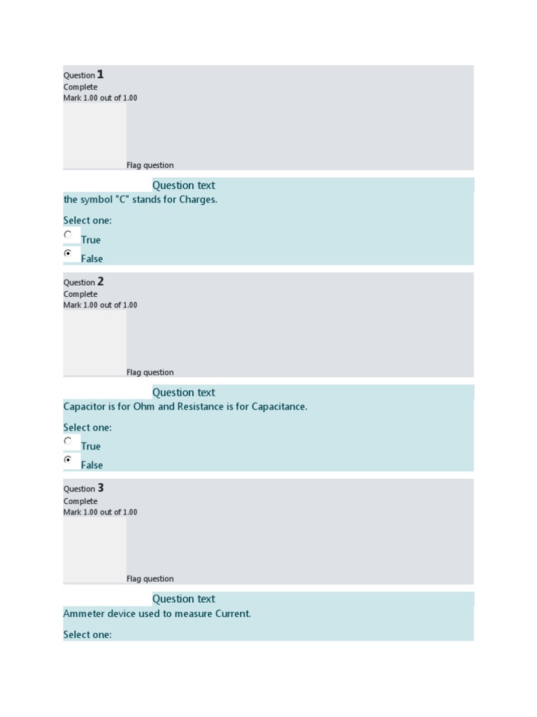 Calculus Based Physics 2 FQ1-FQ2 | PDF | Capacitor | Capacitance