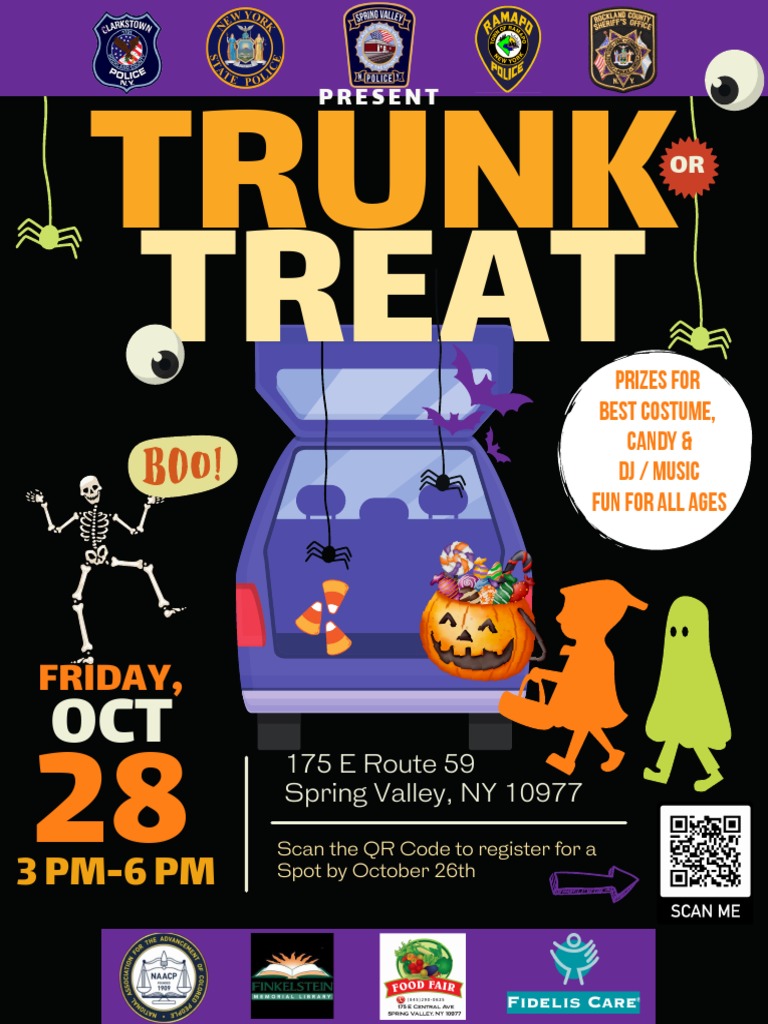 Trunk or Treat Event Flyer | PDF