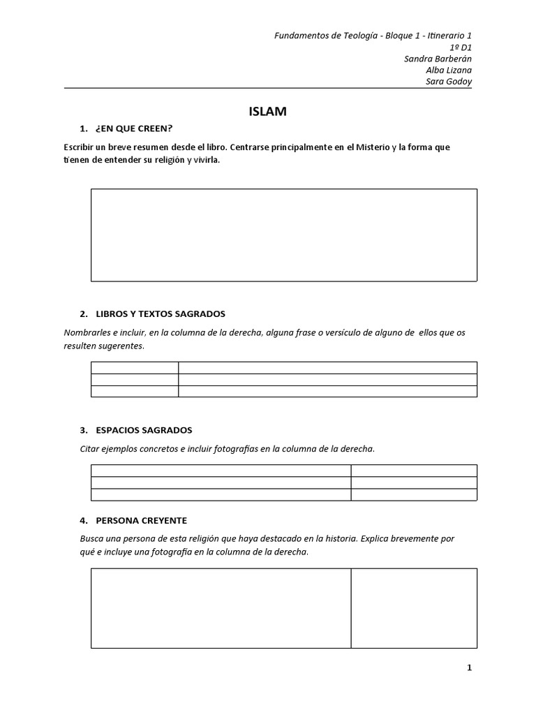 Fundamentos de Religiones: Islam, Budismo, Hinduismo y Judaísmo | PDF ...