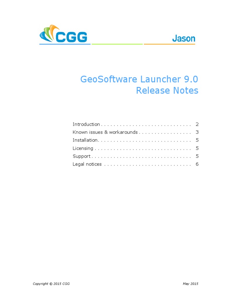 Gs Launcher Release Notes | PDF