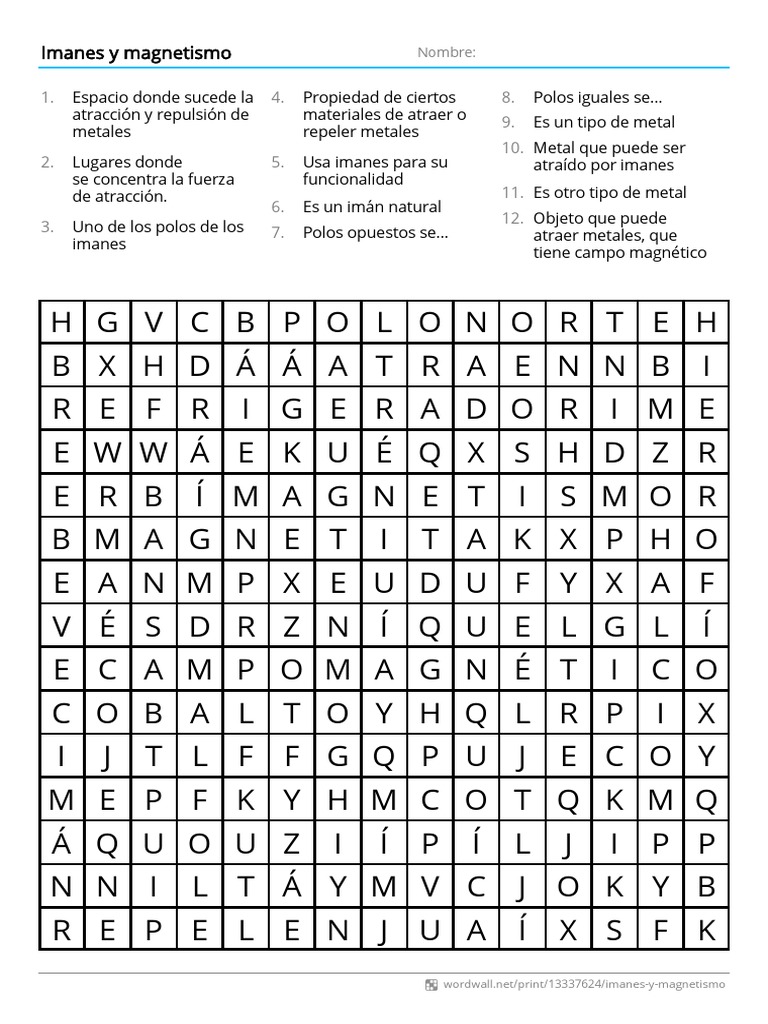 Imanes y sus propiedades magnéticas | PDF