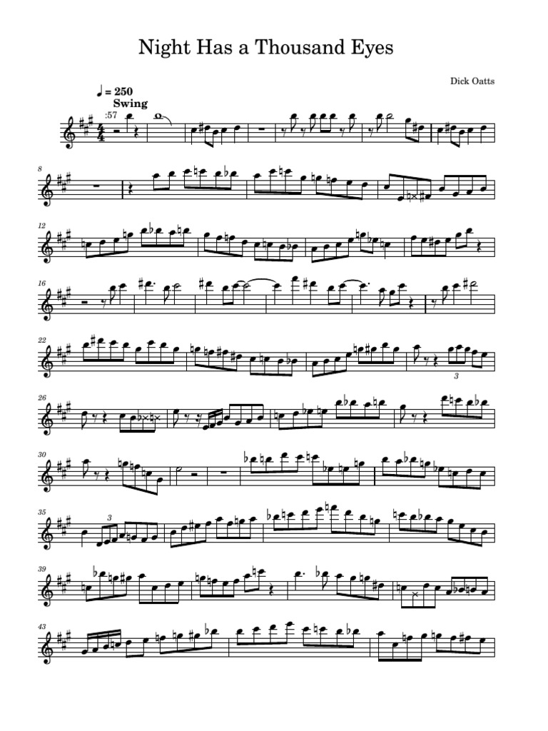 Night Has A Thousand Eyes | PDF