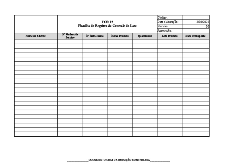 Controle de Lote | PDF | Business