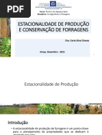 Processo de Produção de Feno | PDF | Feno | Agricultura