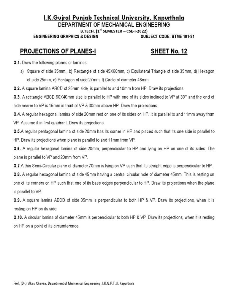 EGD Assignment 12 | PDF