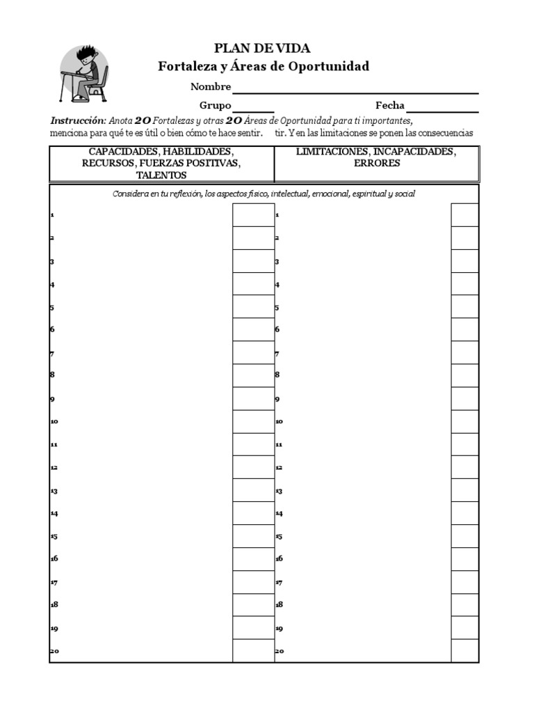 Formato Completo Proyecto de Vida 2020 | PDF | Amor