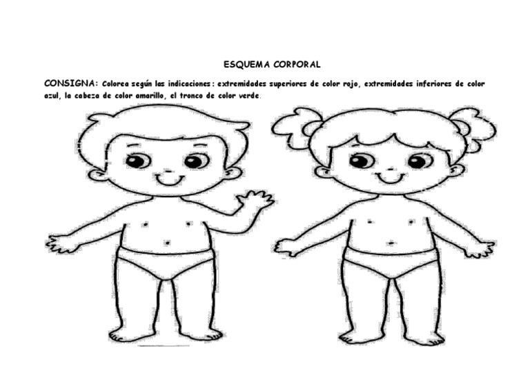 Esquema Corporal 01 | PDF