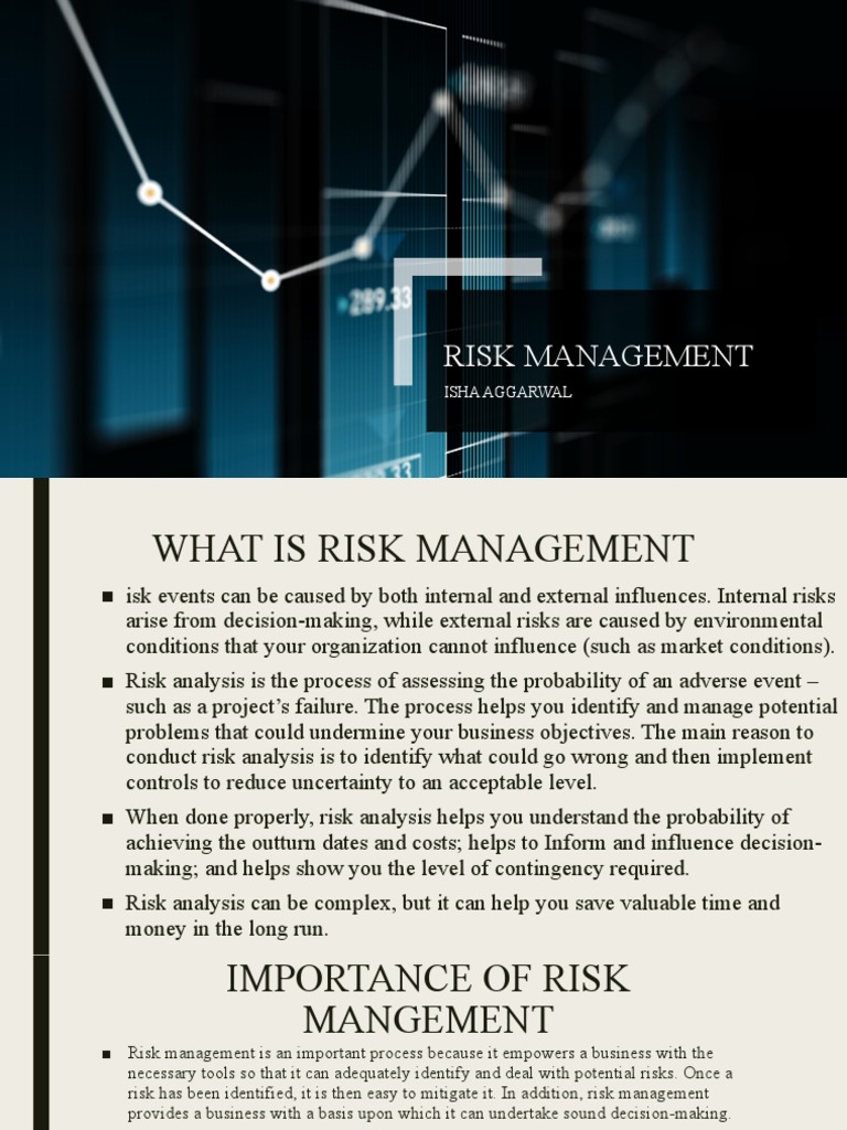 Risk Management | PDF