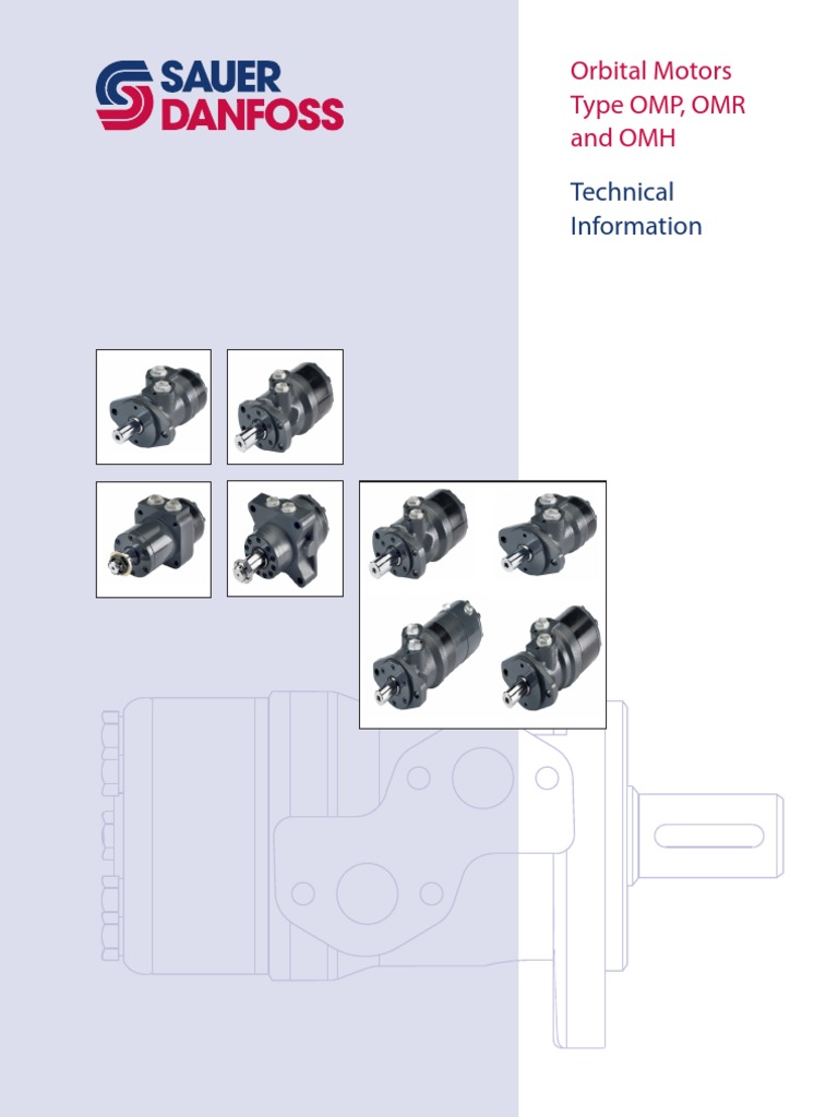 Motor Danfoss OMP, OMR, OMH | PDF | Electric Motor | Mechanical Engineering