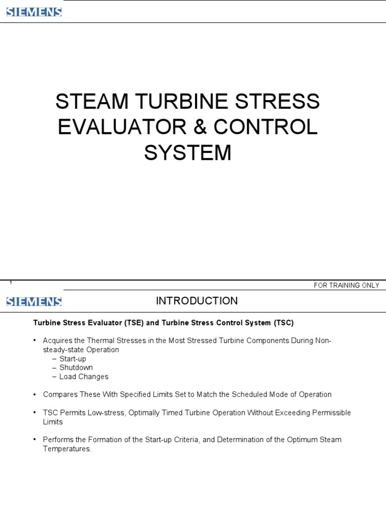 Evaluating Thermal Stresses and Optimizing Steam Turbine Operation Through Continuous Monitoring ...