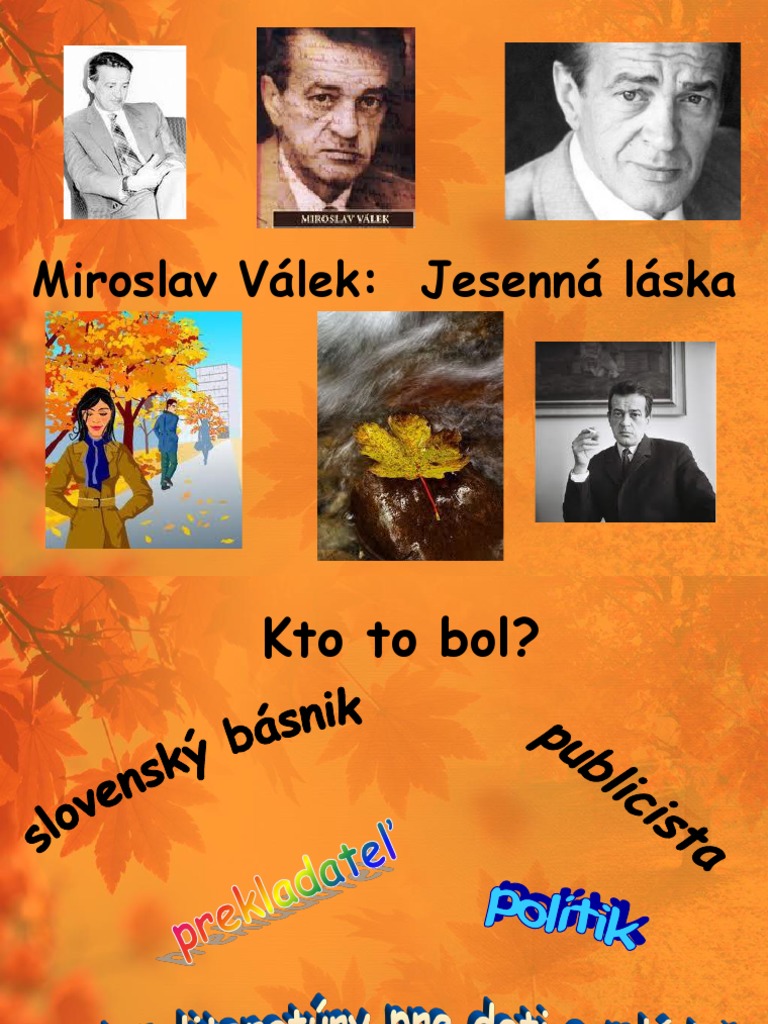 Miroslav Valek Jesenna Laska | PDF