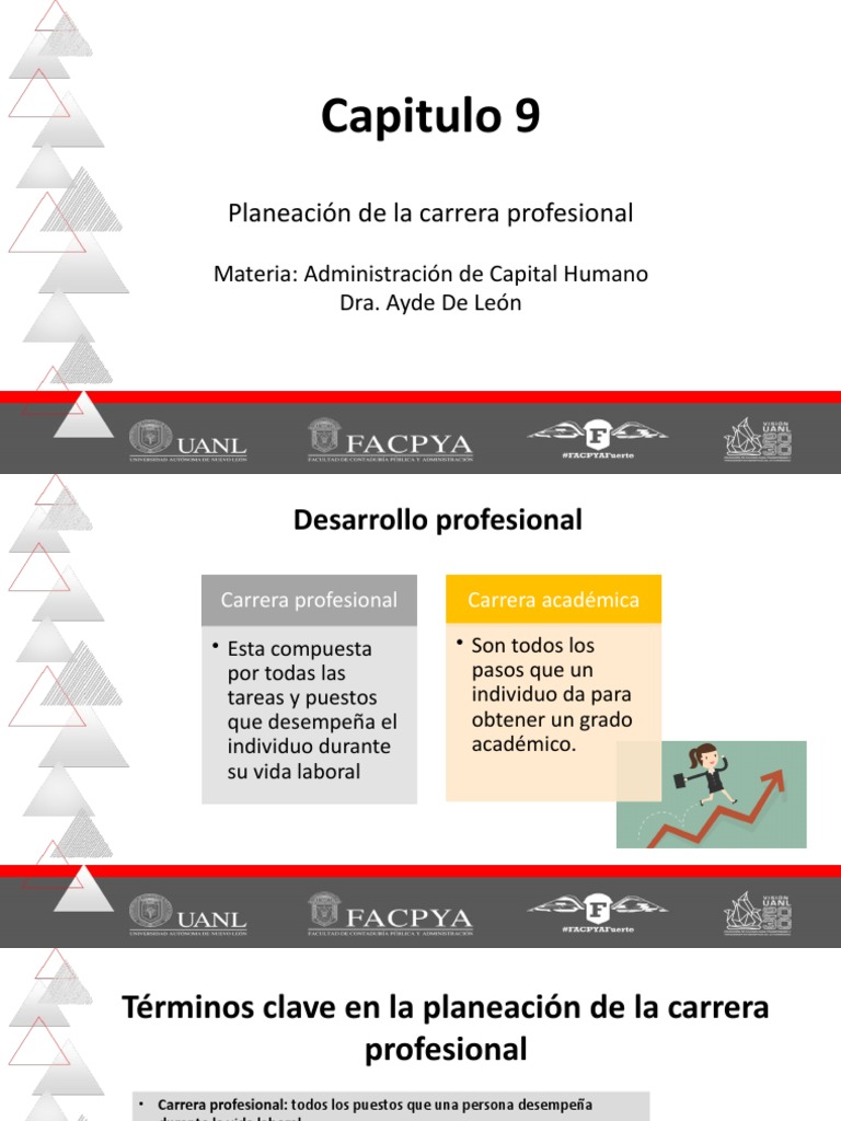 Número 9 - Capítulo 9 - Planeación de La Carrera Profesional | PDF | Planificación | Gestión de ...