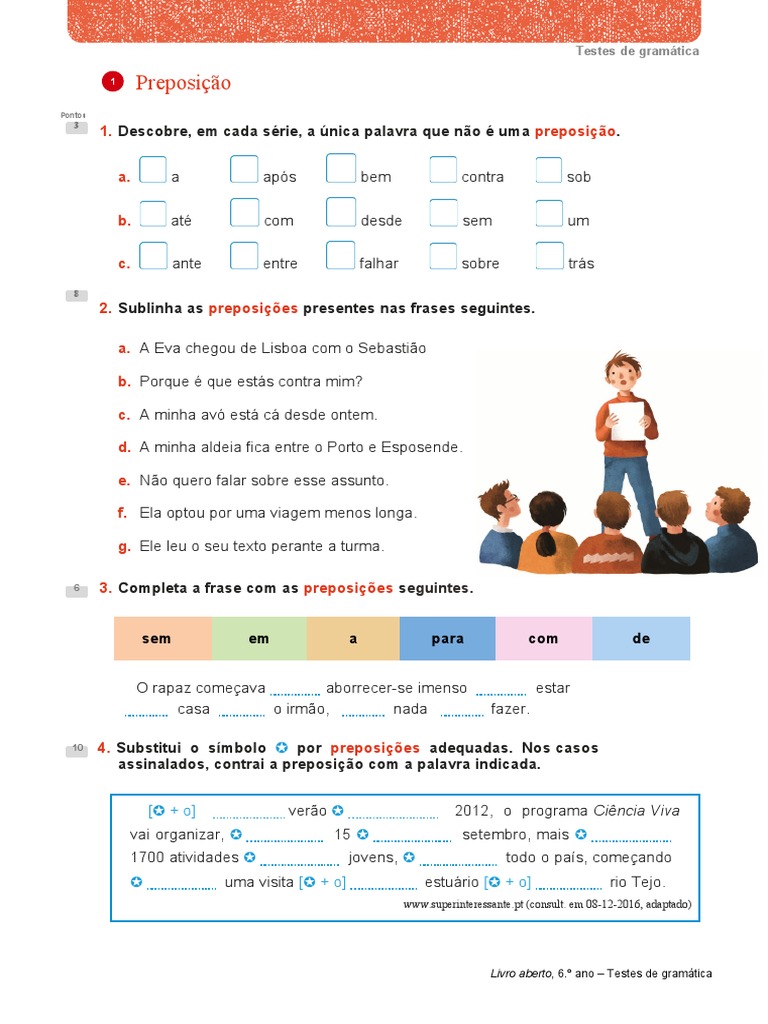 Preposicoes Ficha | PDF