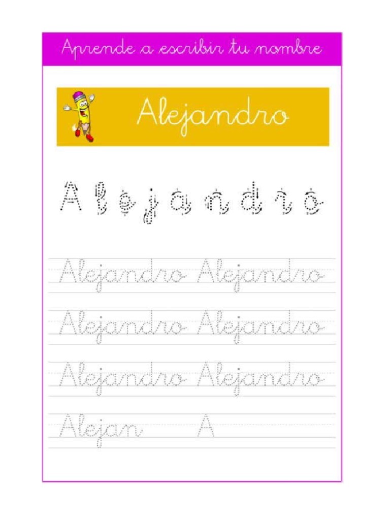 Alejandro Nombre | PDF