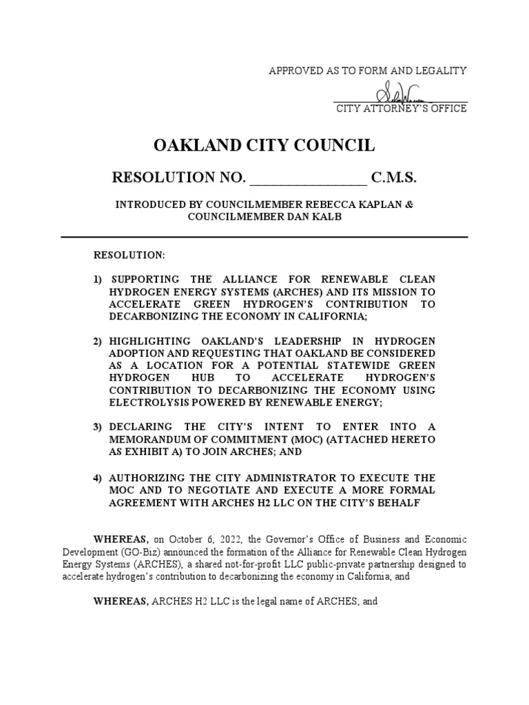 Councilmember Kaplan Takes Action To Bring A Green Hydrogen Hub To The ... Councilmember Kaplan Takes Action To Bring A Green Hydrogen Hub To The ...