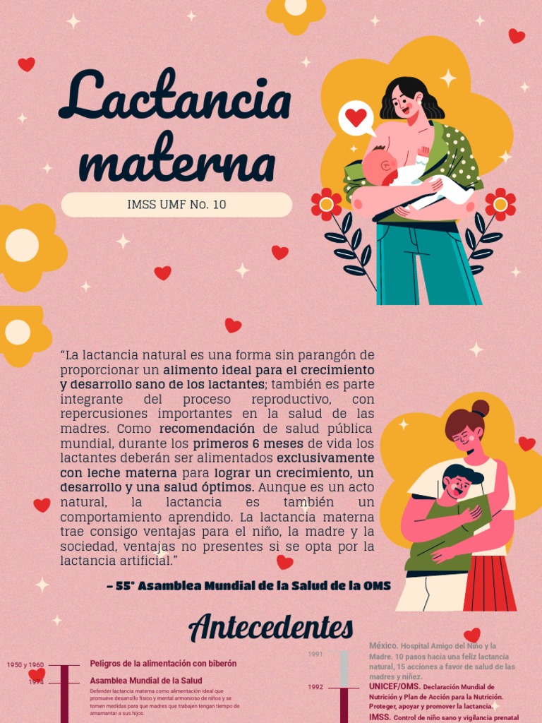 Lactancia Materna Pdf Amamantamiento Lactancia