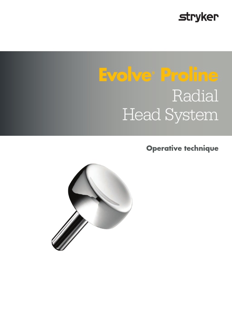 Evolve Proline Operative Technique | PDF | Elbow | Anatomical Terms Of ...