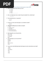 Adidas Customer Questionnaire | PDF | Adidas | Brand