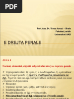 E Drejta Penale - Pjesa e Posaqme D.S | PDF