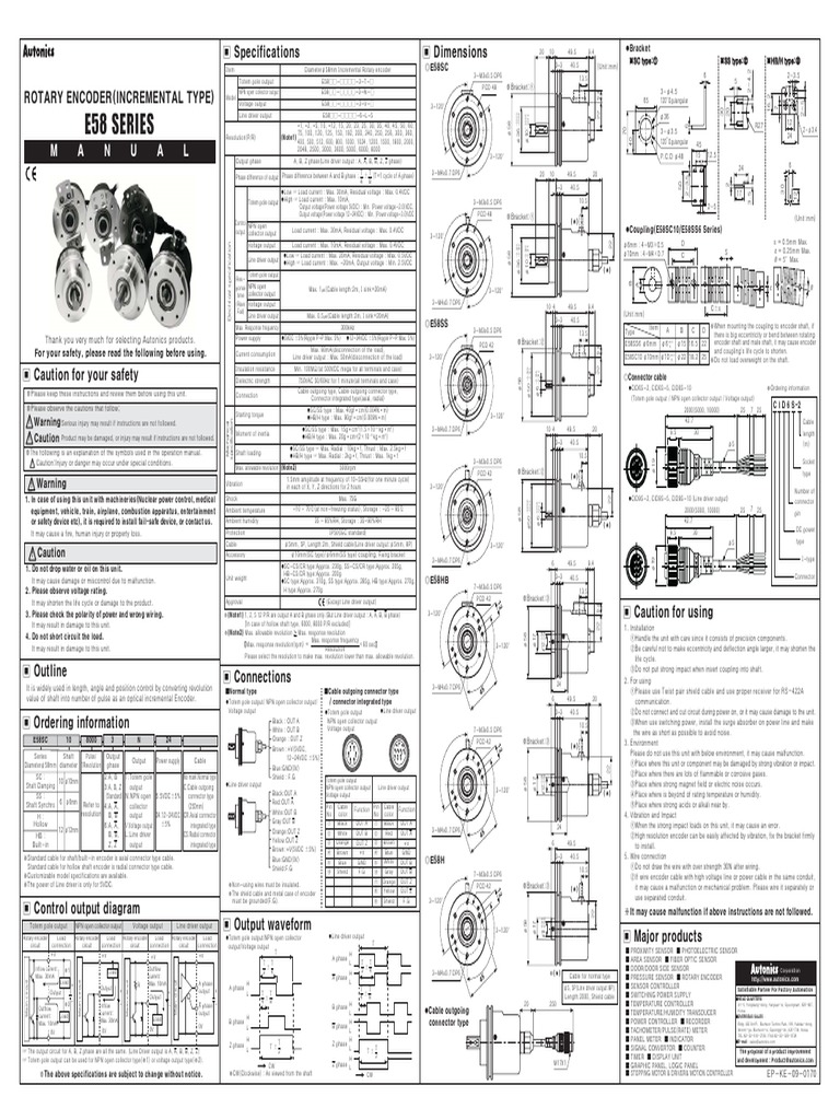 E58 Manual Inglês Pdf