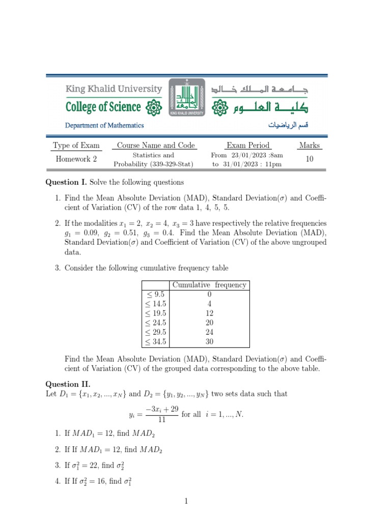 442HW Ii Stat | PDF | Statistical Inference | Multivariate Statistics