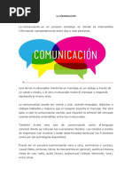 Mapa Mixto La Comunicación | PDF | Comunicación | Comunicación humana