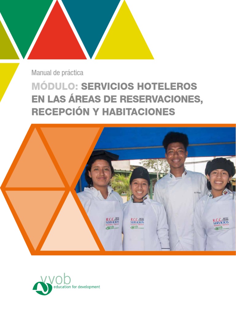 2021 Ecuador SFST Manual de Practicas Servicios Hoteleros Reservaciones ...