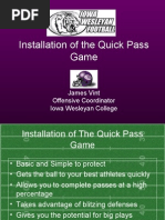 Trips Bunch Formation Pass Plays | PDF | Quarterback | Athletic Sports