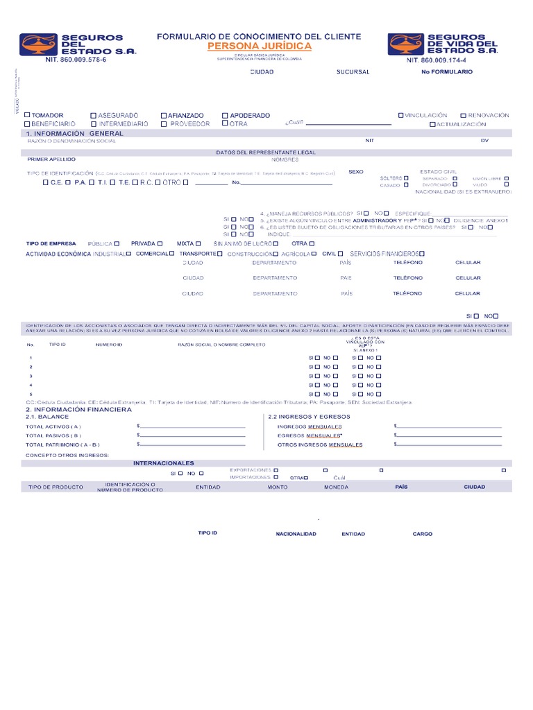 Sarlaft Persona Juridica 2021 | PDF | Seguro | Economias