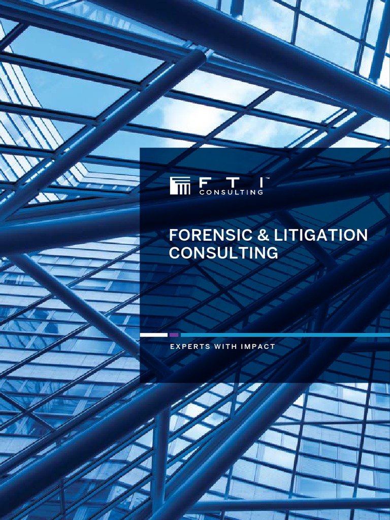 Forensic and Litigation Consulting - MAR19 | PDF | Arbitraje | Auditoría