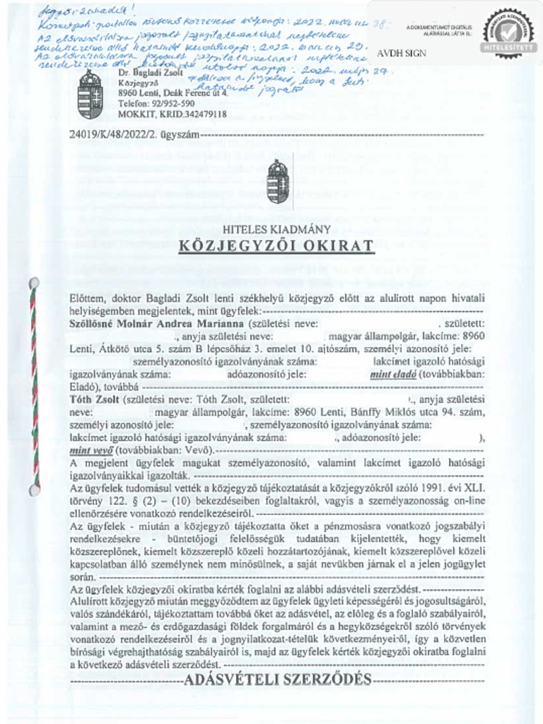 SZ LL SN Moln R Andrea Marianna | PDF